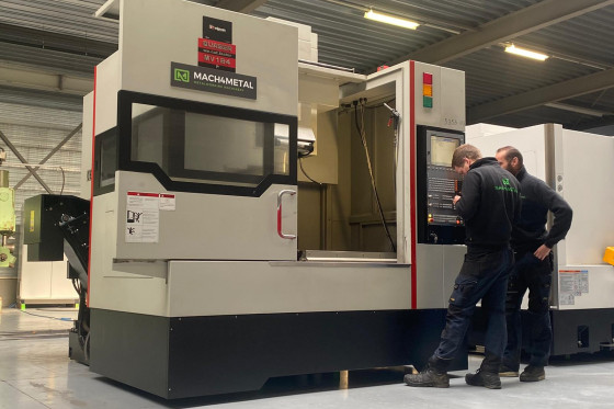 QUASER - MV184P / 12B 3-axis CNC machine (VMC) used | Mach4Metal