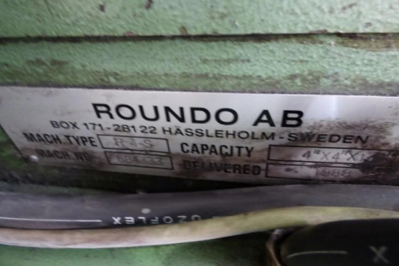 ROUNDO - R-4-S Profile bending machine used | Mach4Metal
