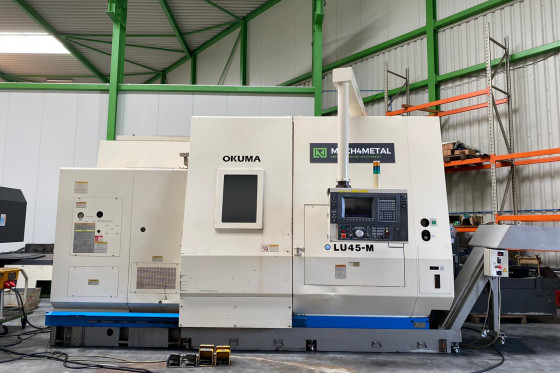 Okuma - LU-45M CNC Drehmaschine mit C Achse gebraucht | Mach4Metal