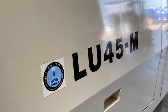 Okuma - LU-45M CNC Lathe with c-axis used | Mach4Metal