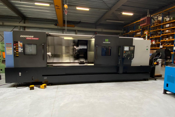 DOOSAN - 3100 ULY CNC Lathe with y-axis used | Mach4Metal