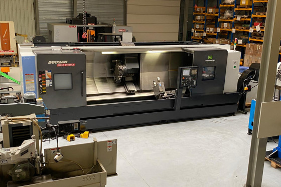 DOOSAN - 3100 ULY CNC Lathe with y-axis used | Mach4Metal