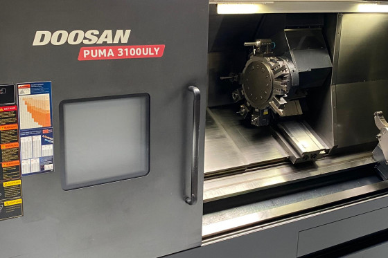 DOOSAN - 3100 ULY CNC Lathe with y-axis used | Mach4Metal