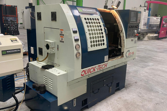 QuickTech - QT 20 Smart CNC lathe used | Mach4Metal