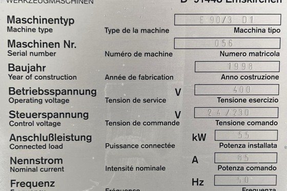 WEILER - E90 / 3 Teach-in lathe used | Mach4Metal